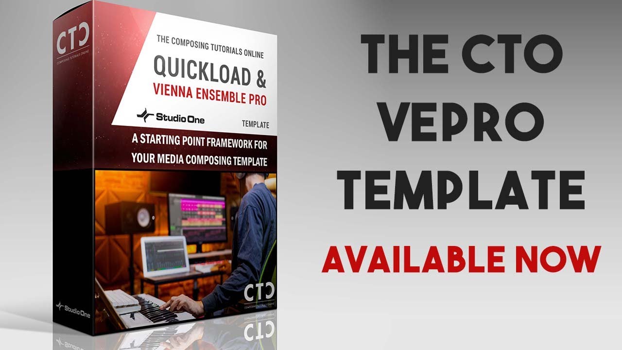 Introducing the STUDIO ONE CTO Quickload & VEPro Template - YouTube