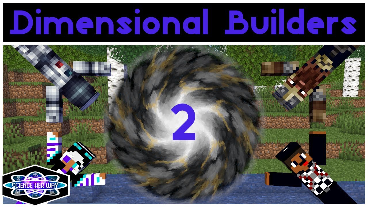 Minecraft: Dimension Builders | Exploring and New Neighbors | [2] - YouTube