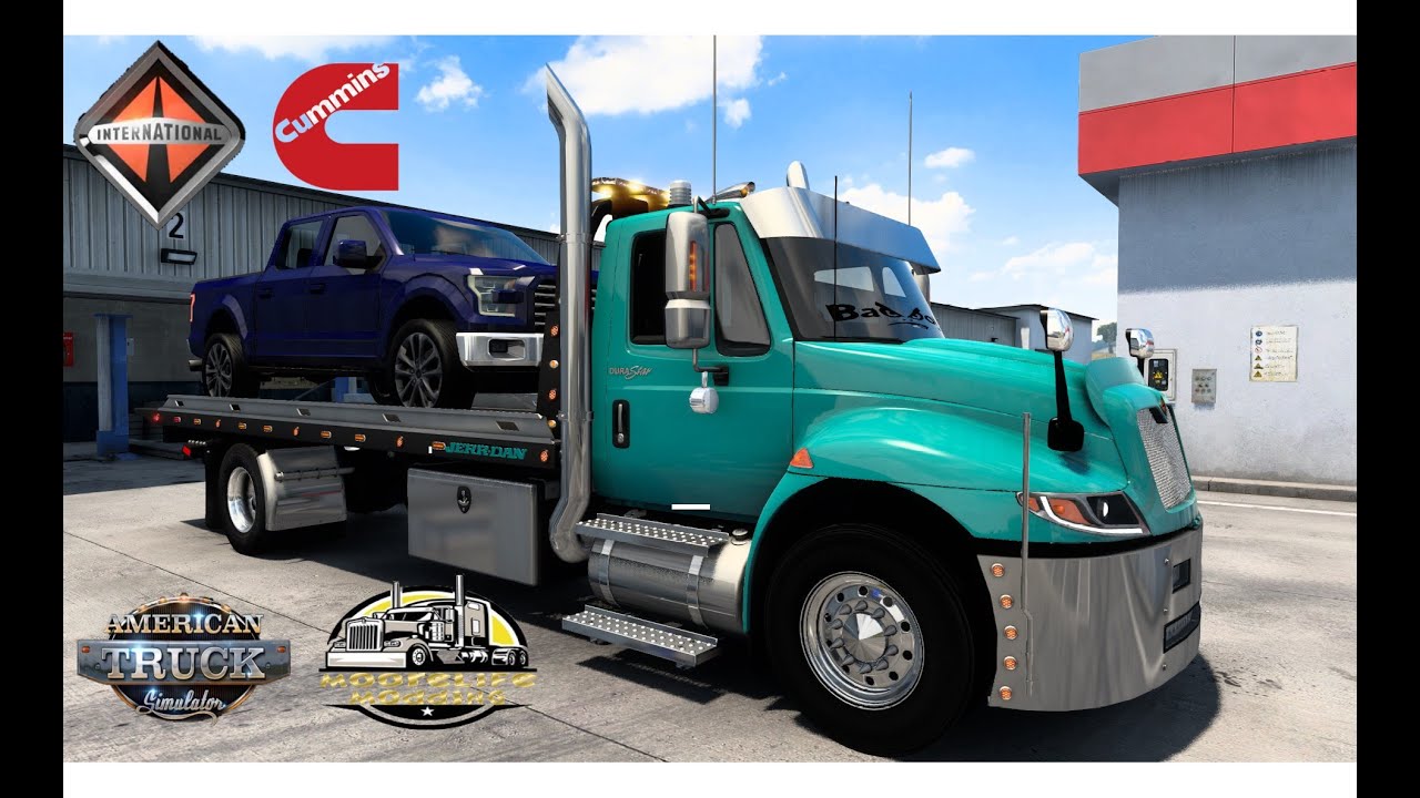 Blades Shop DuraStar Rollback || Cummins ISM straight pipe || American ...