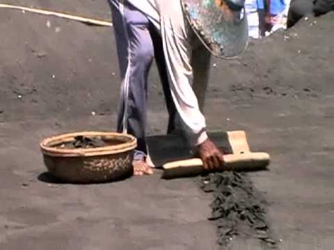 Sea Salt Farm in Kusamba, Dawan, Bali, Indonesia.swf - YouTube