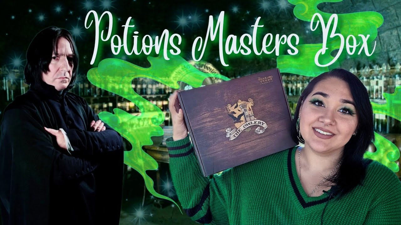 The Master of Potions Box | The Wizarding Trunk Unboxing | Snape ...