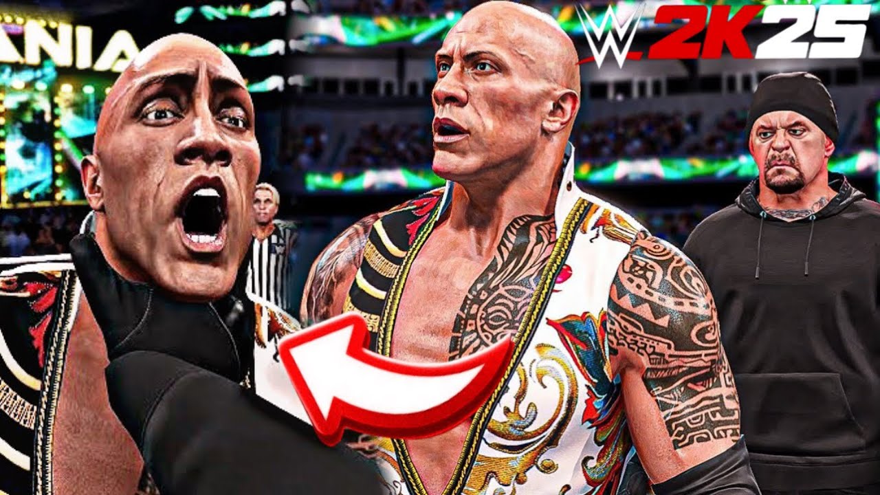 ROMAN REIGNS VS CODY RHODES WM40 CINEMATIC ENDING ON WWE 2k25 SHOWCASE ...
