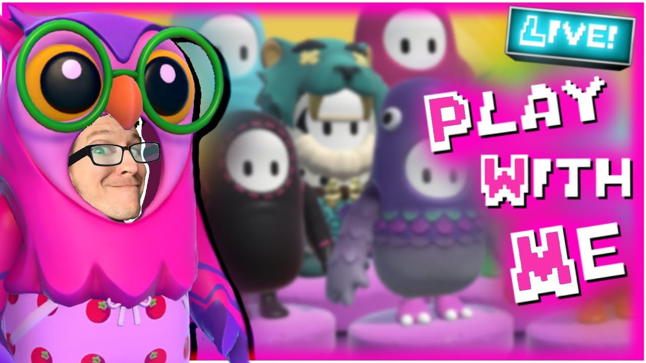 FALL GUYS 🔴 LIVE FASHION SHOW and Custom Games - YouTube