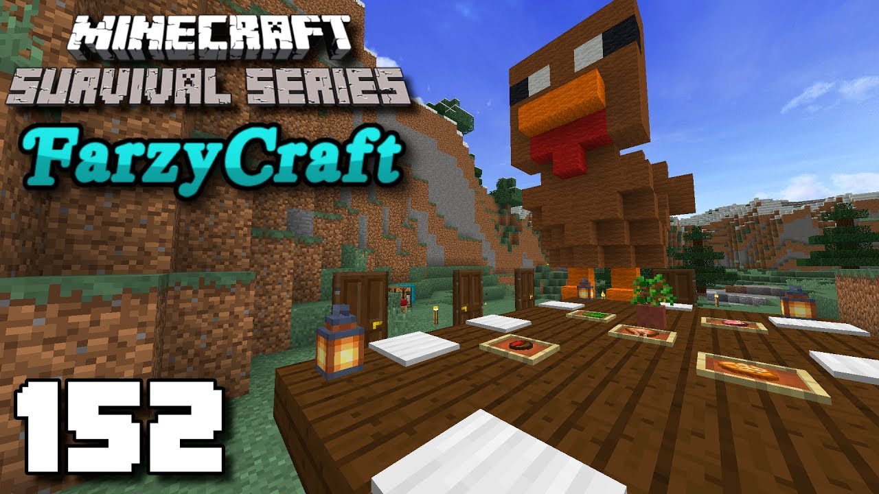 Happy Thanksgiving!!! - Minecraft Survival Series: FarzyCraft [Episode ...
