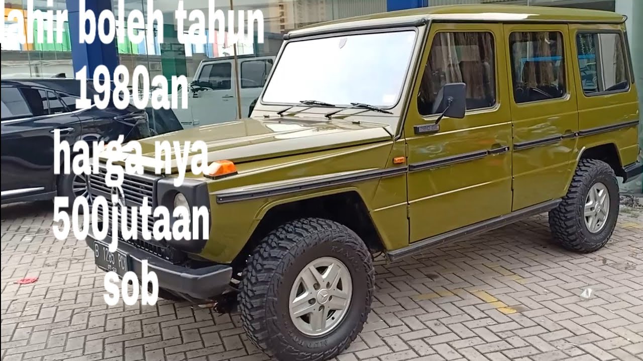 mobil Om ini Jeep mercy 280GE Mercedes GE280 1986 - YouTube