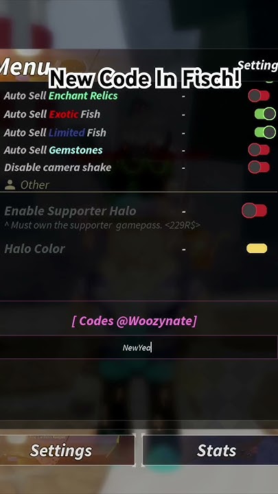 New Code In Fisch - YouTube