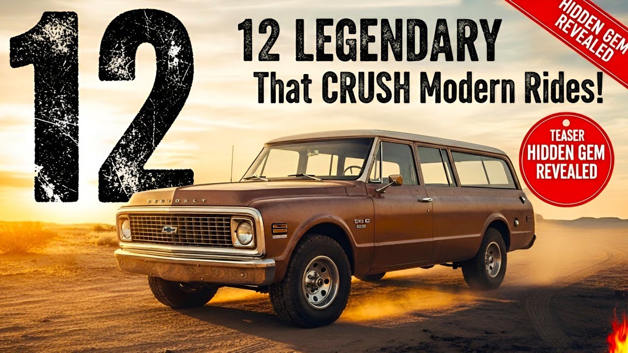12 Legendary Old SUVs That Prove Classics Outlast Modern Machines - YouTube