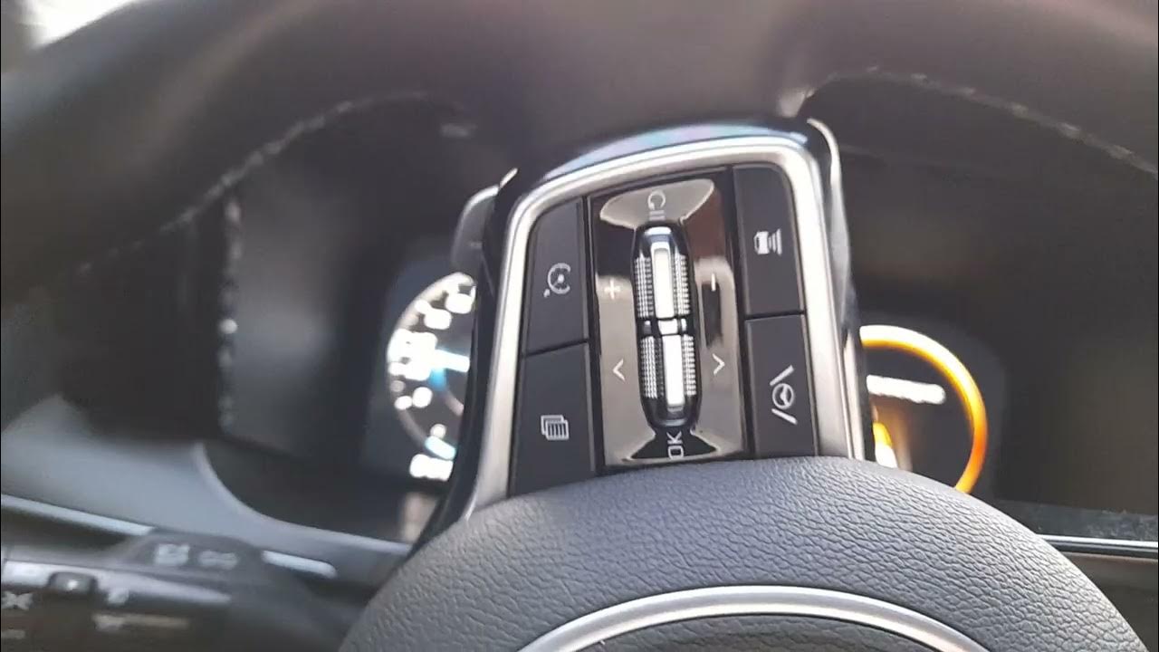 2020MY MQ4 전방레이더센서 정차 보정후 시운전(ADAS,ASCC 정상 작동됨) - YouTube