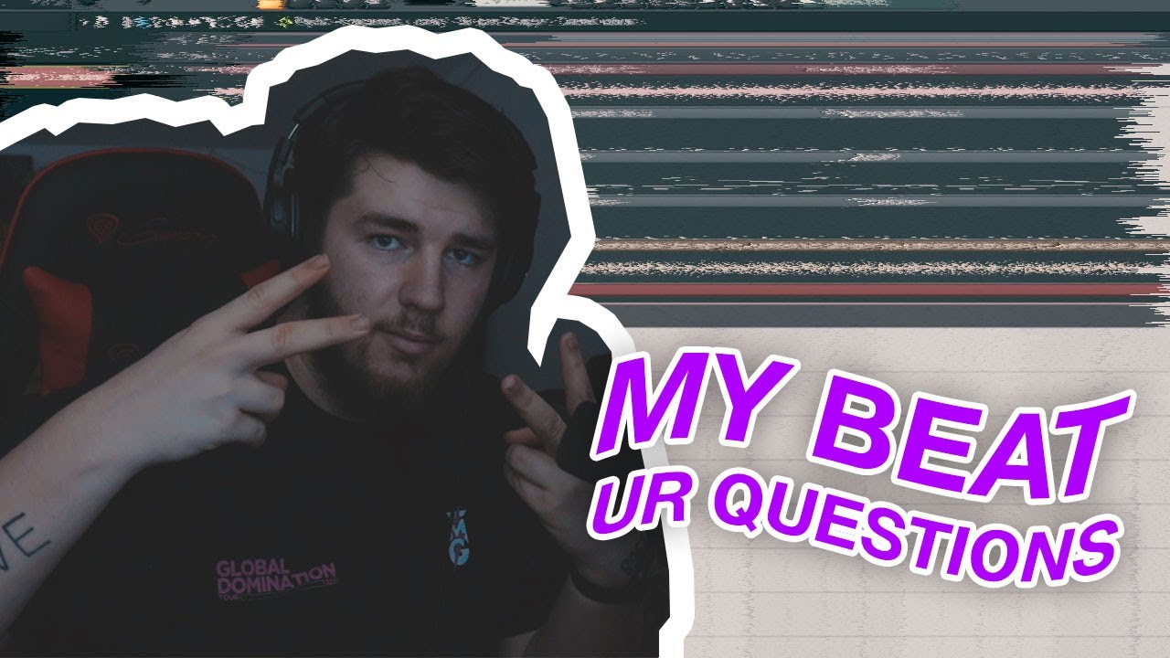 Making a Beat while Answering your Questions - YouTube