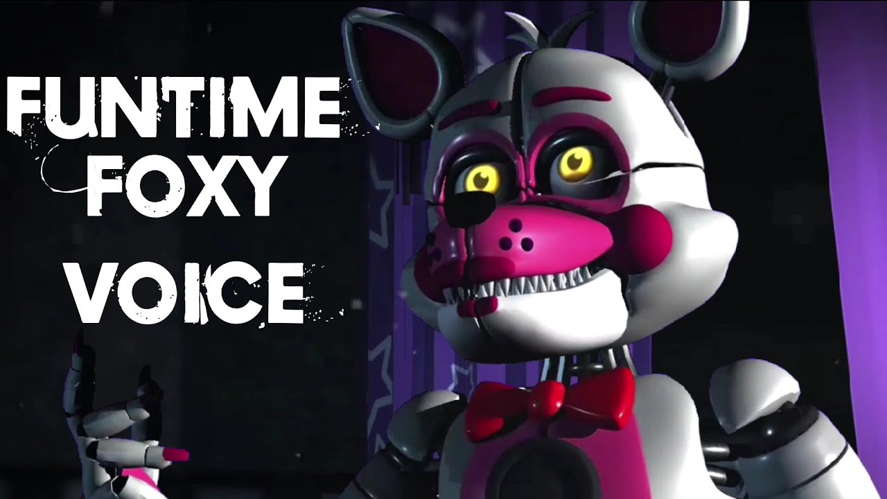 [Prisma 3d/Fnaf] Funtime Foxy Voice Animation - YouTube