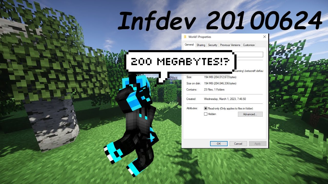 Infdev 20100624 | Minecraft: The Historical | Episode 52 - YouTube