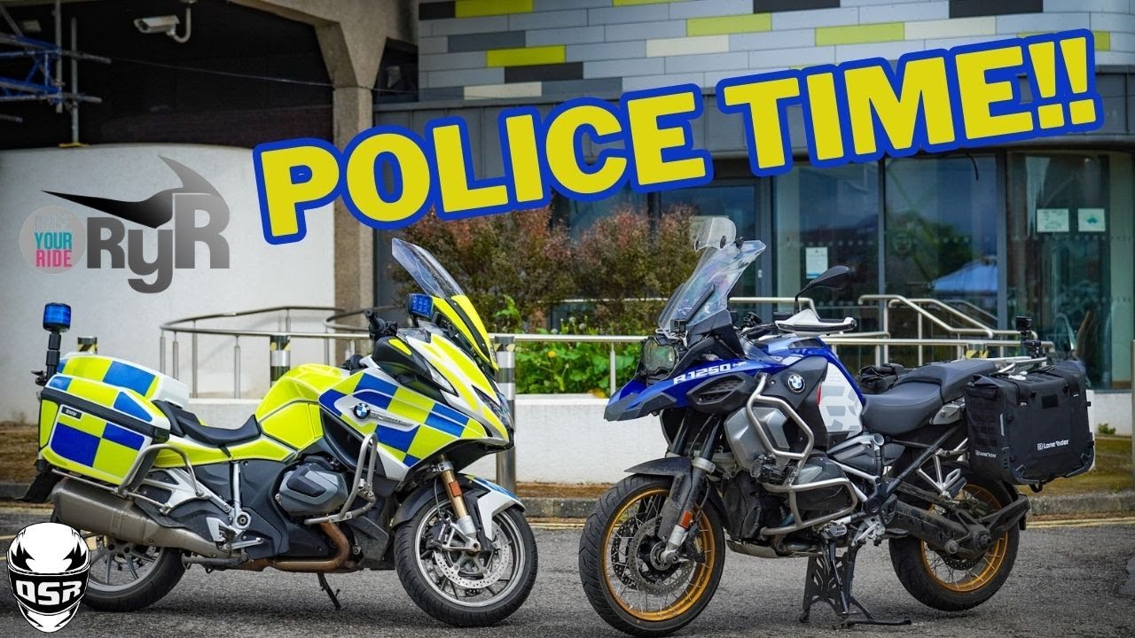 POLICE tail me for the day // Raise your Ride awareness - YouTube