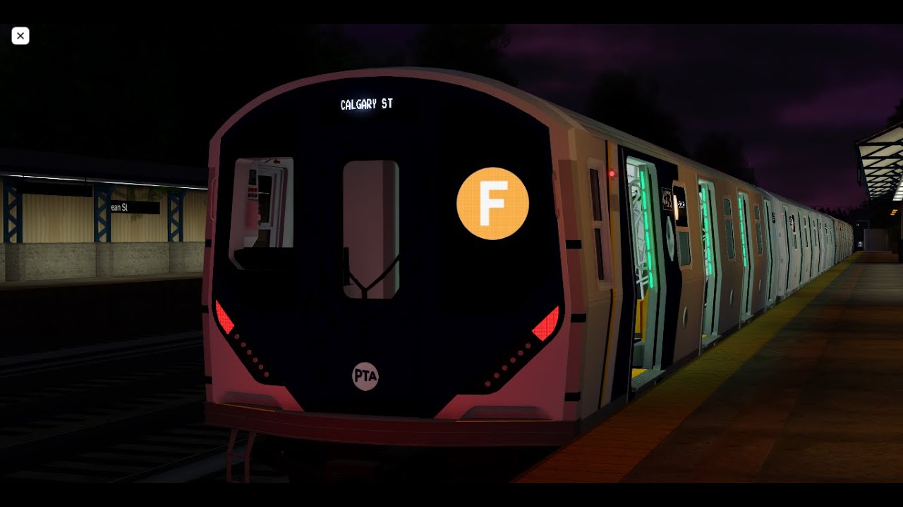 Roblox: Operating A R211 (F) Train To Calgary St - YouTube