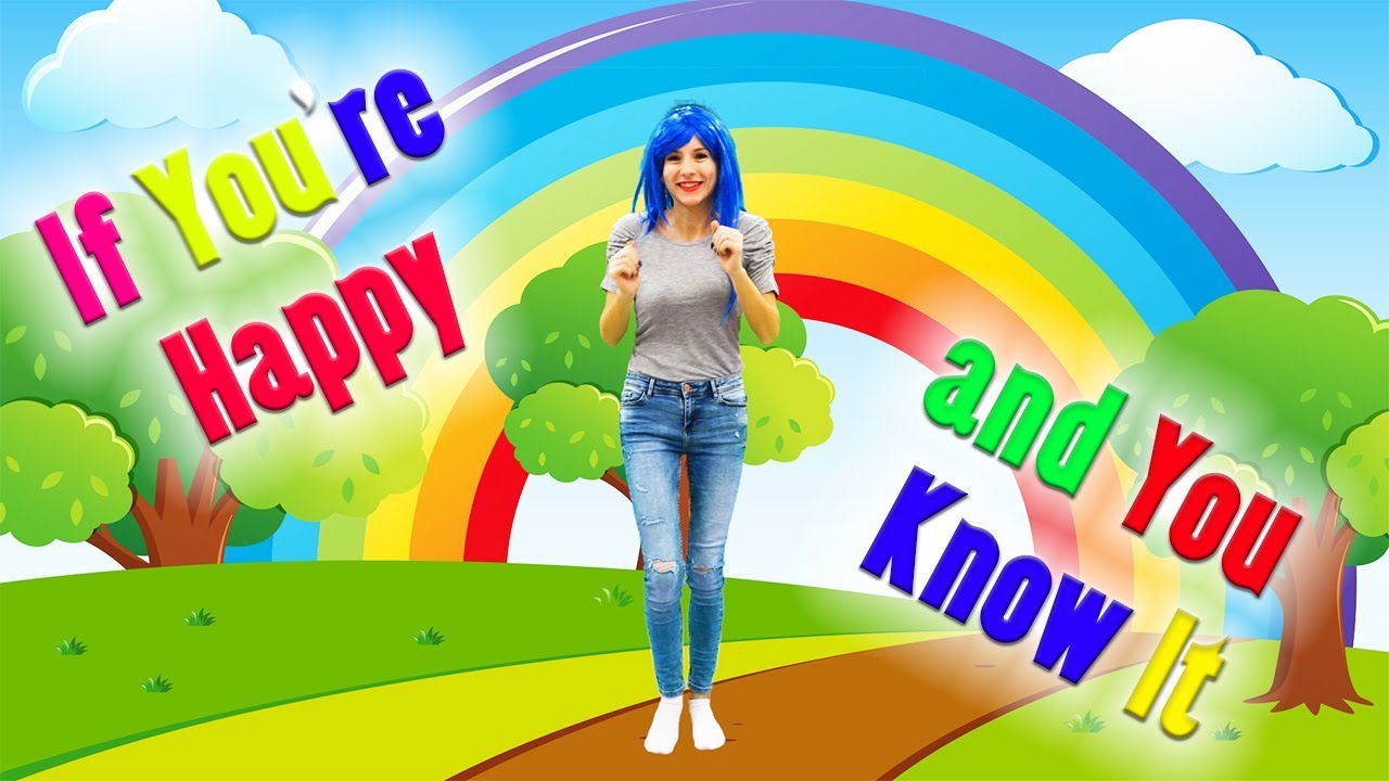 If You're Happy and You Know It clap your hands - Simple Action Songs ...
