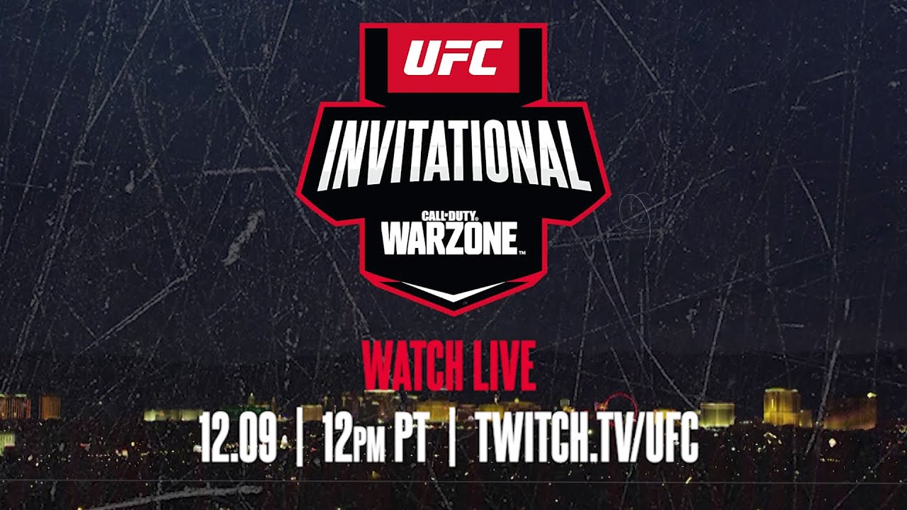 UFC Invitational Call of Duty: Warzone Tournament | Max Holloway ...