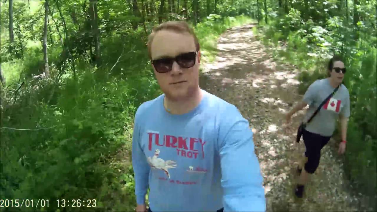 Hiking in Busiek State Forest 2016 - YouTube