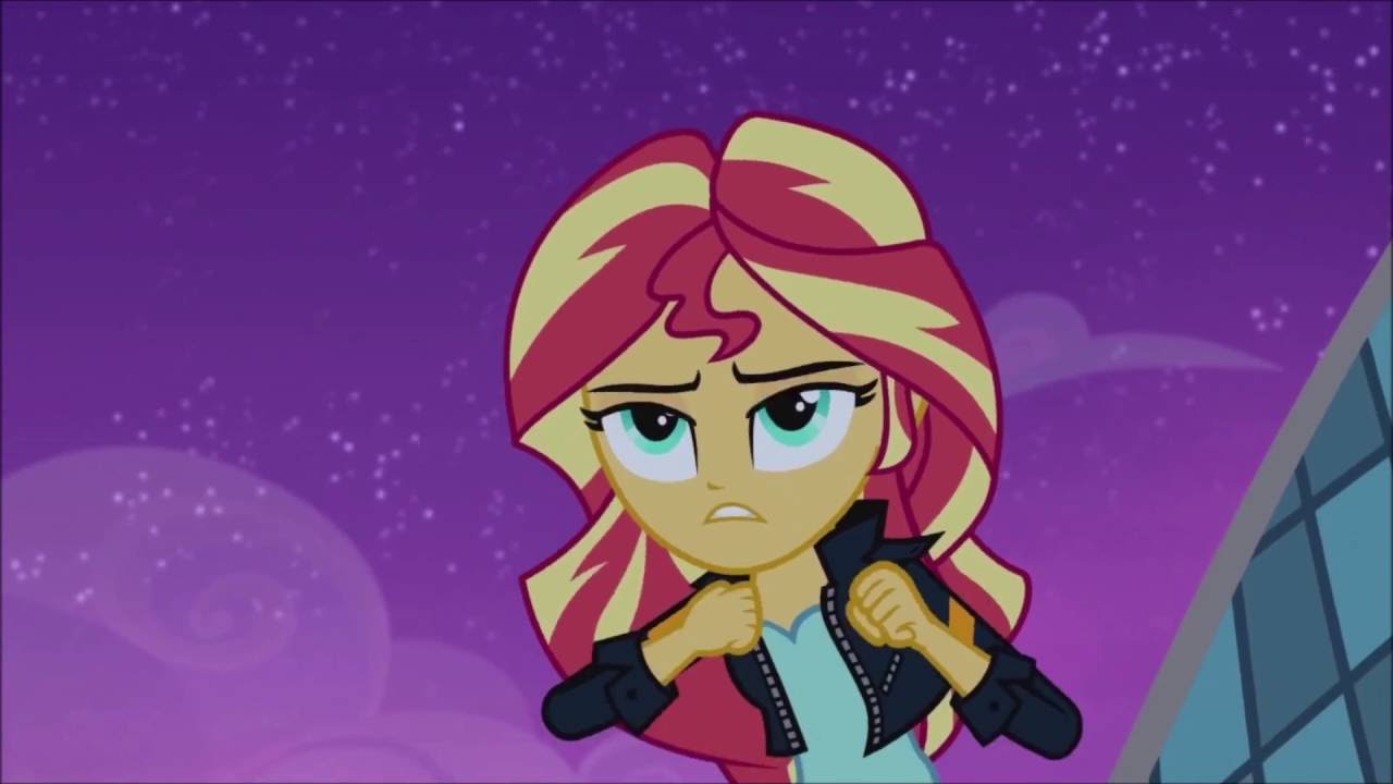 MLP EG & TMNT: Happy Feet: Sunset Shimmer's Heart Song - YouTube