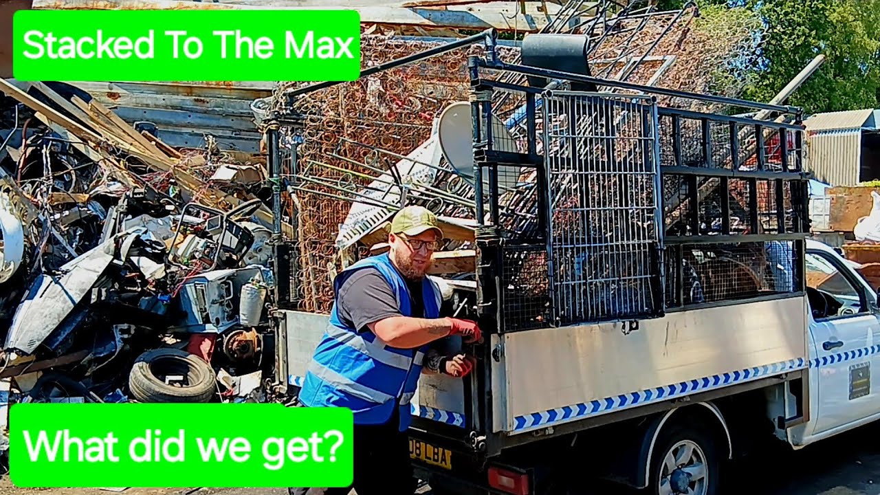 Mega Scrap Metal Load-Up! Stacked to the Max! - YouTube