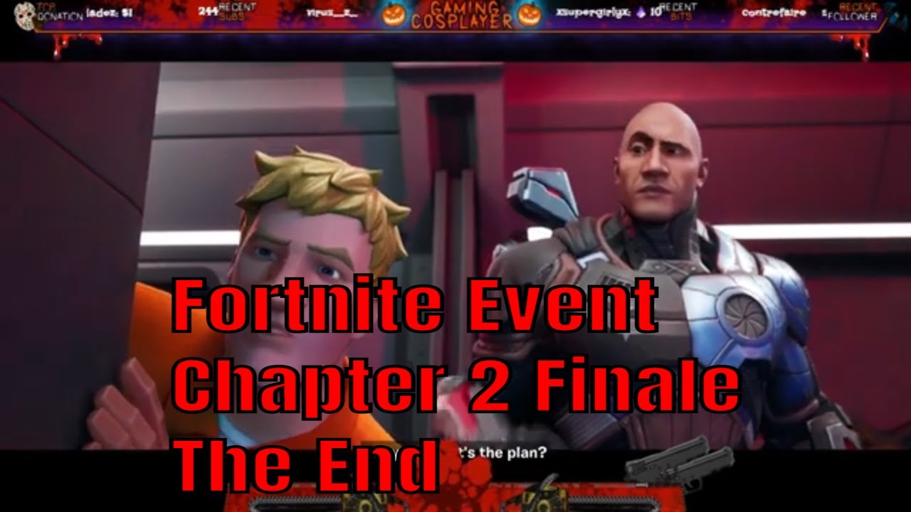 Fortnite - The End Event Chapter 2 Finale #fortnite #fortniteflipped # ...