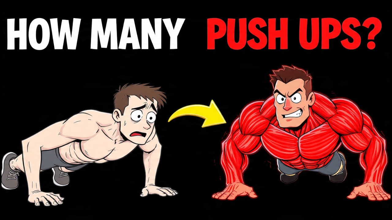 How Many Push-Ups a Day to Gain Muscle | Science-Based Guide #pushups # ...