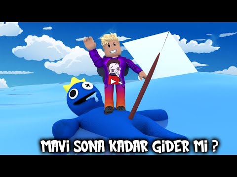 Rainbow Friends Blue Gemisi | Roblox Build A Boat