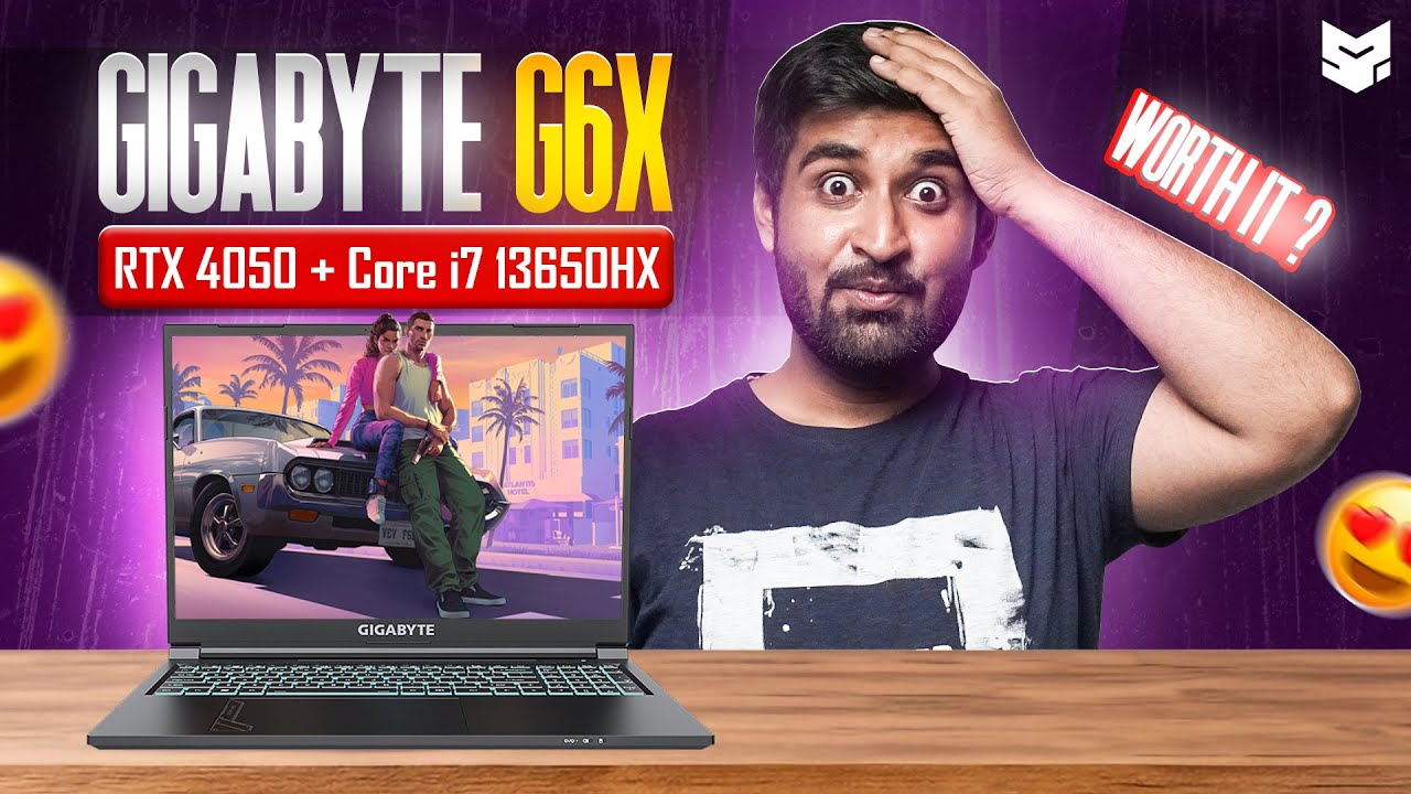 🚀 GIGABYTE G6X Gaming Laptop Review | Powerhouse Gaming & Productivity ...