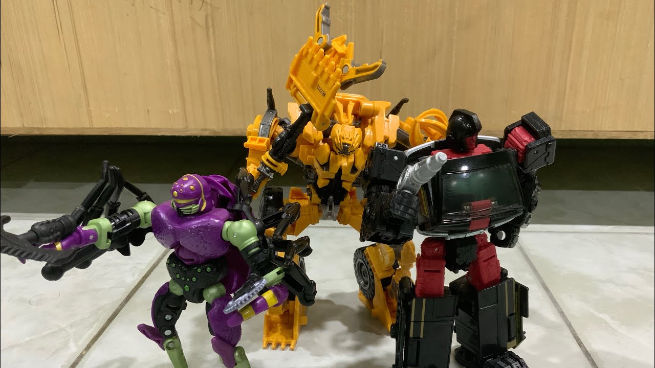 Transformers stop motion ( beast wars , bayverse , generation 1 ) - YouTube