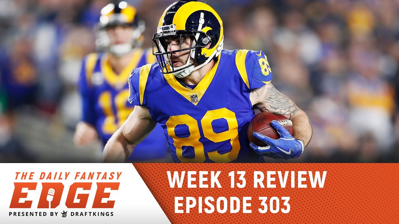 DFS Edge Episode 303 | NFL Week 13 Review - YouTube