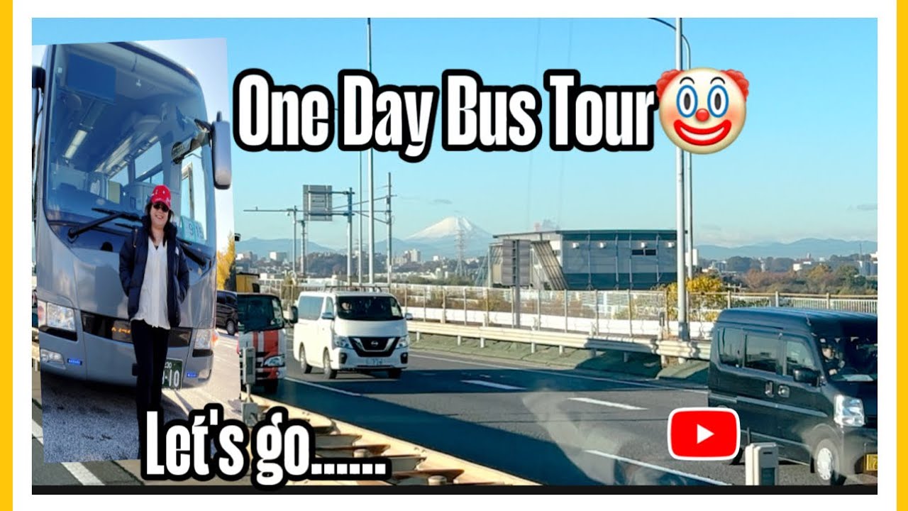 Enjoying A Day Bus Tour Ride Going to Gunma Ken 🇯🇵 # happy #explore # ...