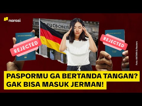 Paspormu Gak Bertanda Tangan? Gak Bisa Masuk Jerman, tuh. Kok Bisa, ya? | Narasi Daily