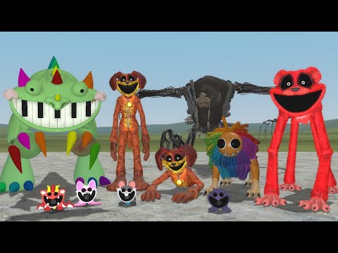 SMİLİNG CRİTTERSLER YENİLENDİ POPPY PLAYTİME 4 GELDİ GARRY'S MOD