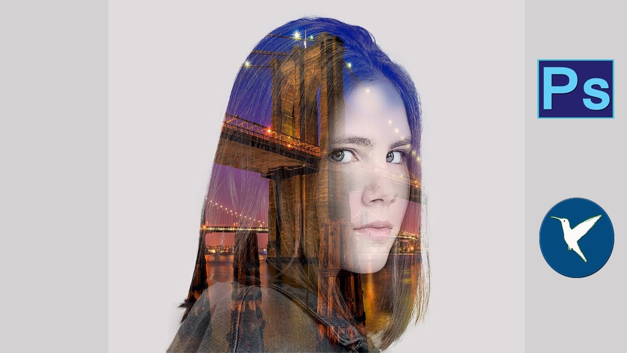 Photoshop bangla tutorial / Double Exposure Effect Photoshop / Sarif ...