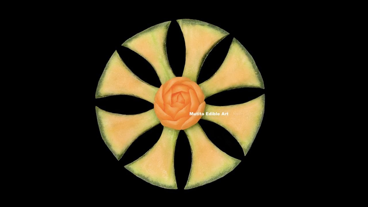 Cantaloupe | Rockmelon | Fishtail | Flower Shape For Kids | Beginners ...