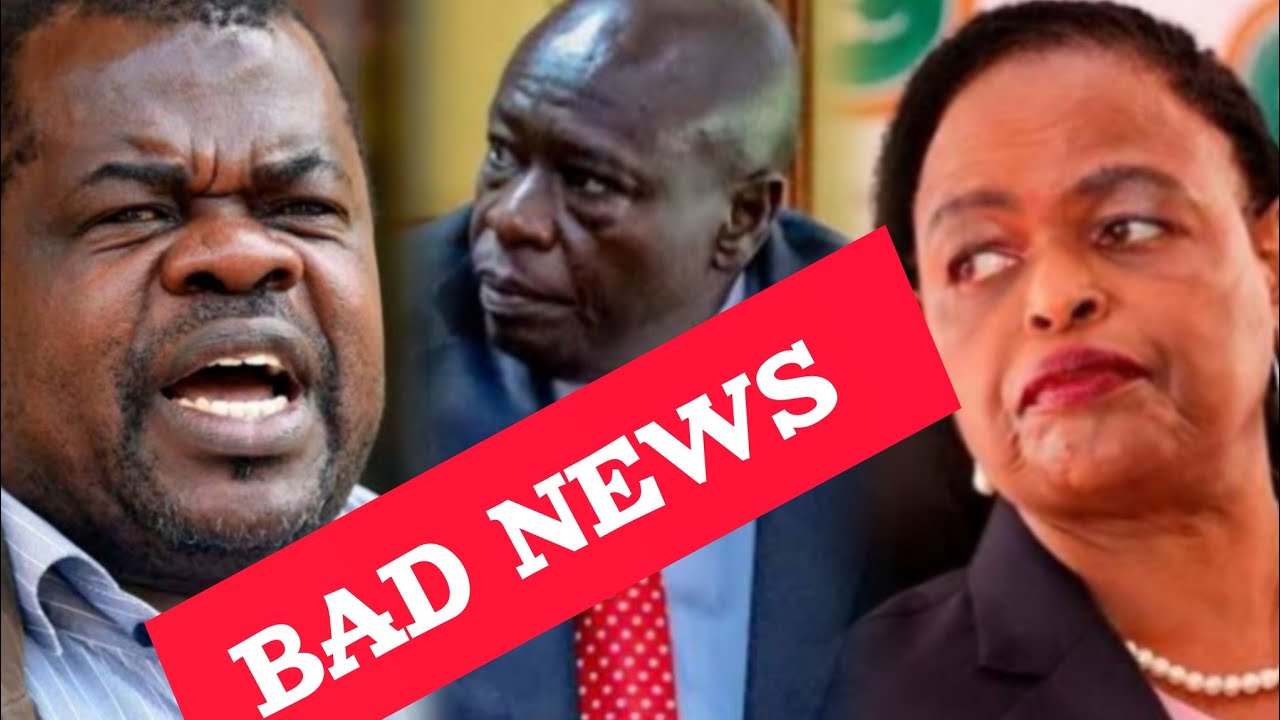 Okiya OMTATA shoots himself on the foot on Rigathi's impeachment ...