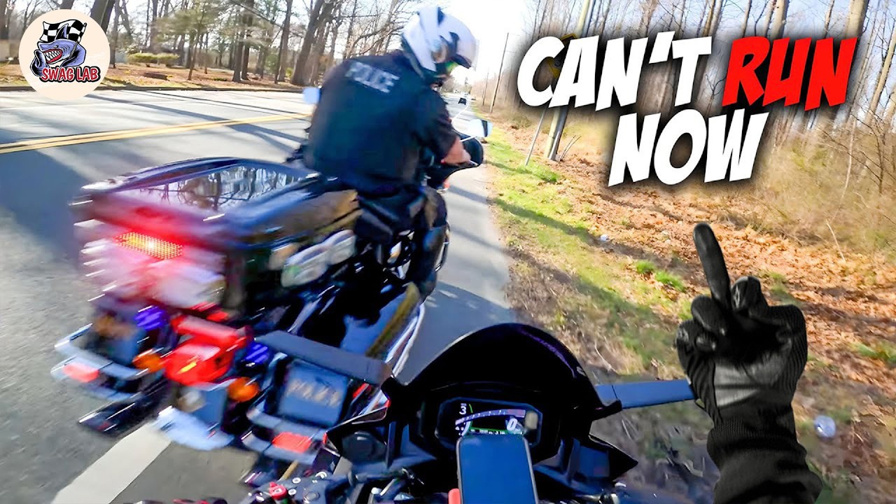COPS VS BIKERS | MOTORCYCLE POLICE CHASE | Best Motorcycle Crashes 2024 ...
