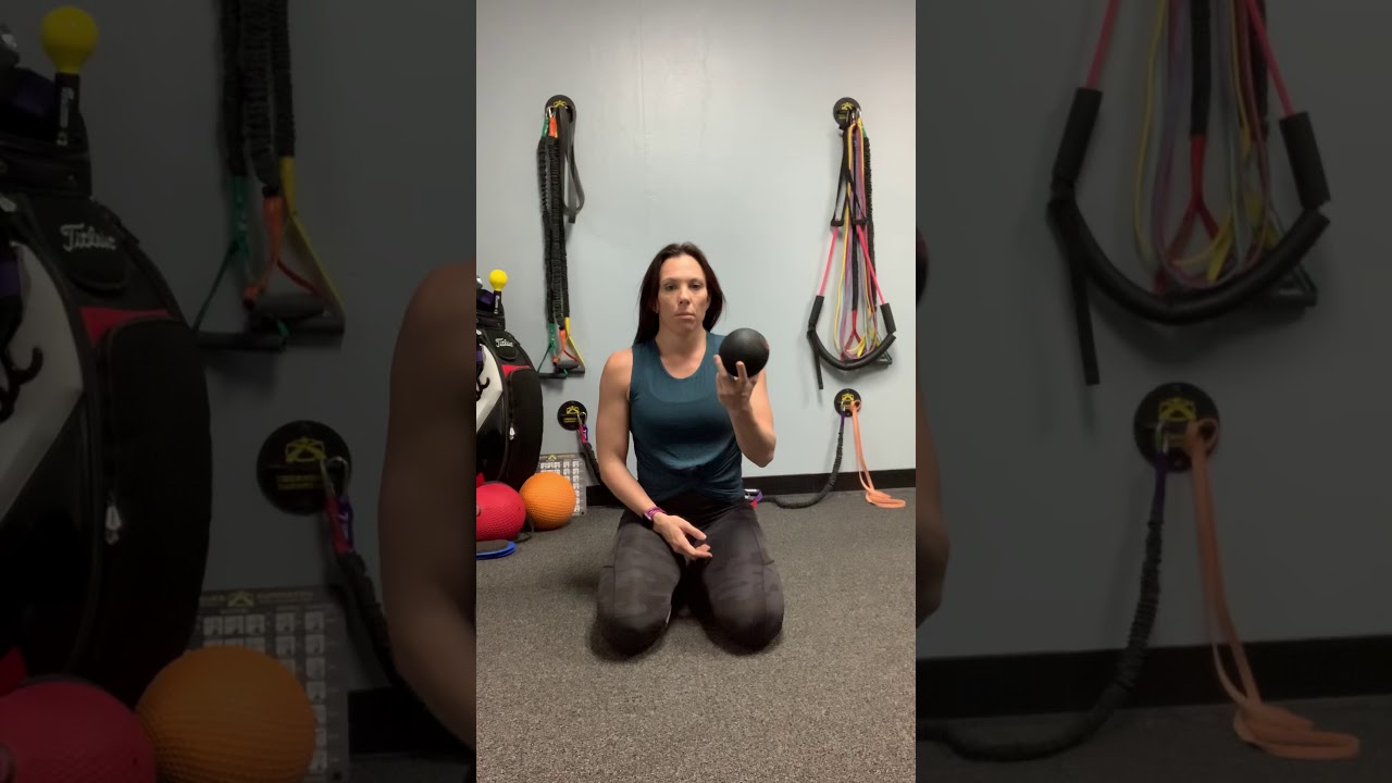 Pec mobilization with back arm line activation - YouTube