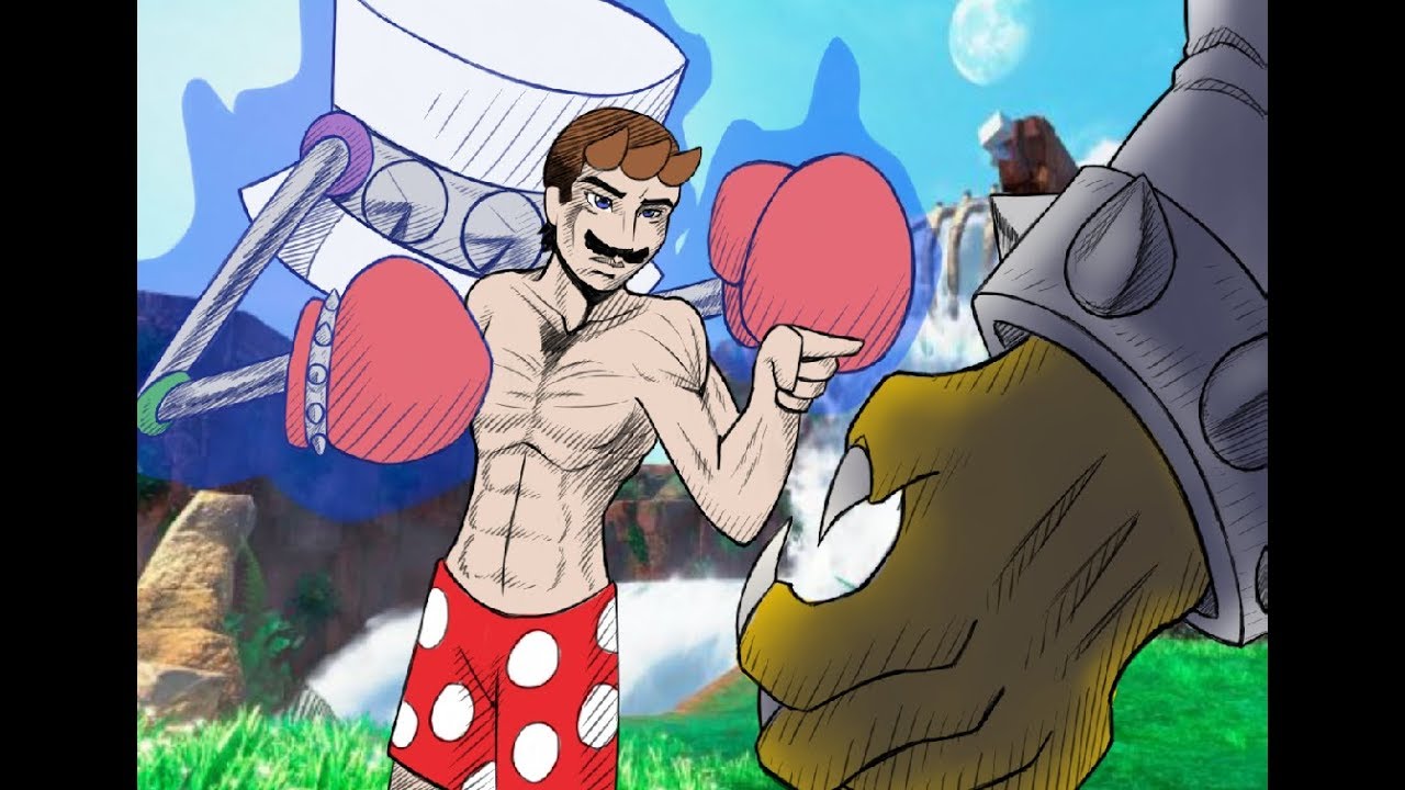 Mario Vs Bowser! Mario's Jojo Stand Battle!!│Super Mario Odyssey 8 ...