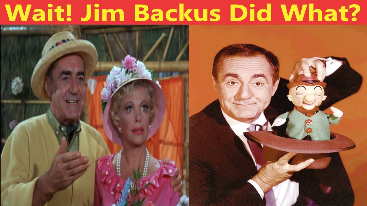 The Life of Jim Backus Thurston Howell III Gilligan's Island - YouTube