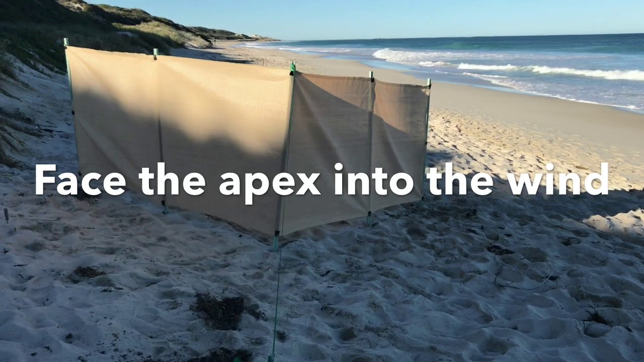 WindBreak Camping ,Beach and Fishing - YouTube