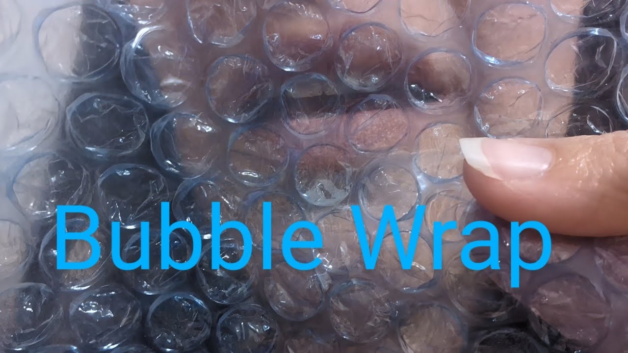 Chewing Bubble wrap SUBSCRIBER REQUEST 💋 #eatingshow - YouTube