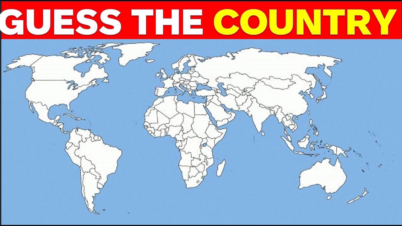 Can You Guess the Country by Its Map Outline? 🗺️ Ultimate Geography ...