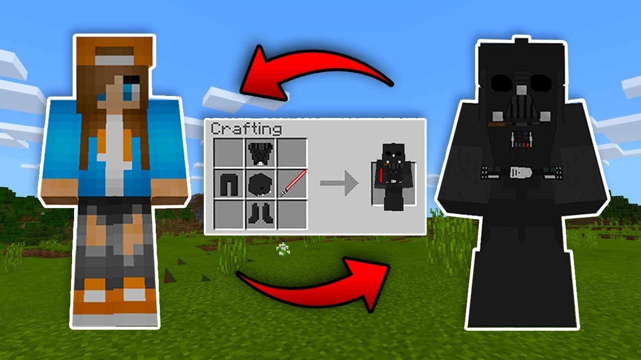 How to become DARTH VADER in Minecraft! - YouTube