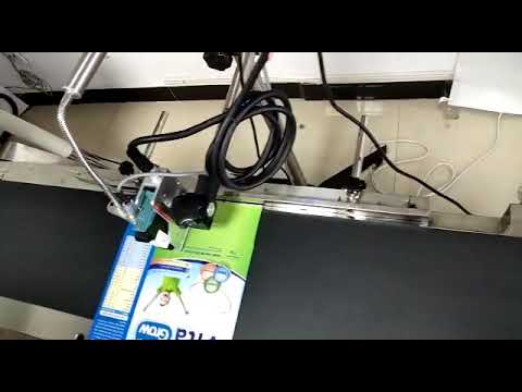 TIJ - Thermal Inkjet Coding Printer : Trial untuk Kemasan Karton - YouTube