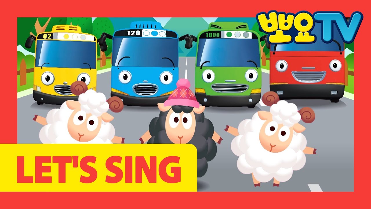 Lets Sing 타요송 5화 타요 띠띠뽀 동요 모음 타요 컬러송 뽀로로랑 타요랑 뽀요tv Youtube