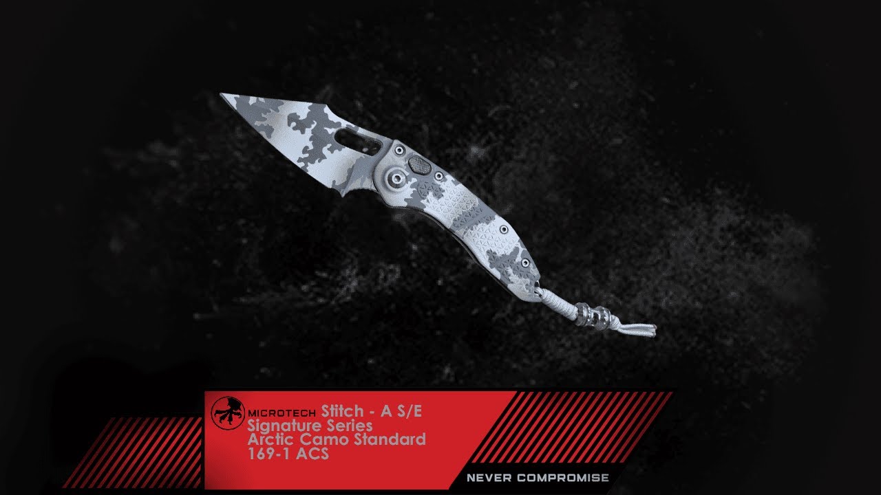 MICROTECH Stitch A S/E Signature Series Artic Camo Standard 169-1 ACS ...