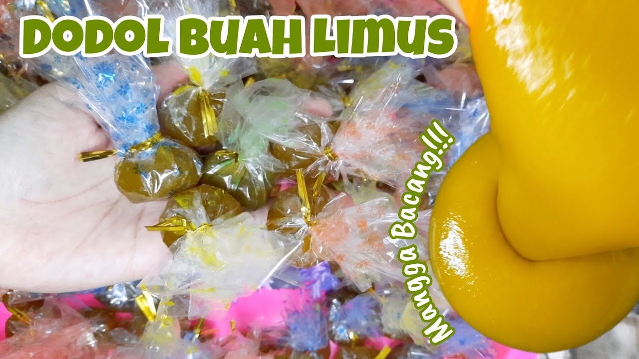 Dodol Buah Limus || Dodol Mangga Bacang, Manis, Legit & Wangiii Khas ...