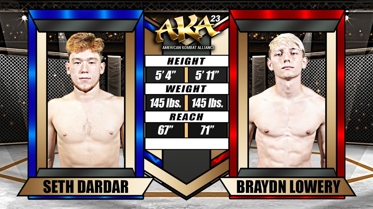AKA 23 Fight 4 Seth Dardar vs Braydn Lowery - YouTube
