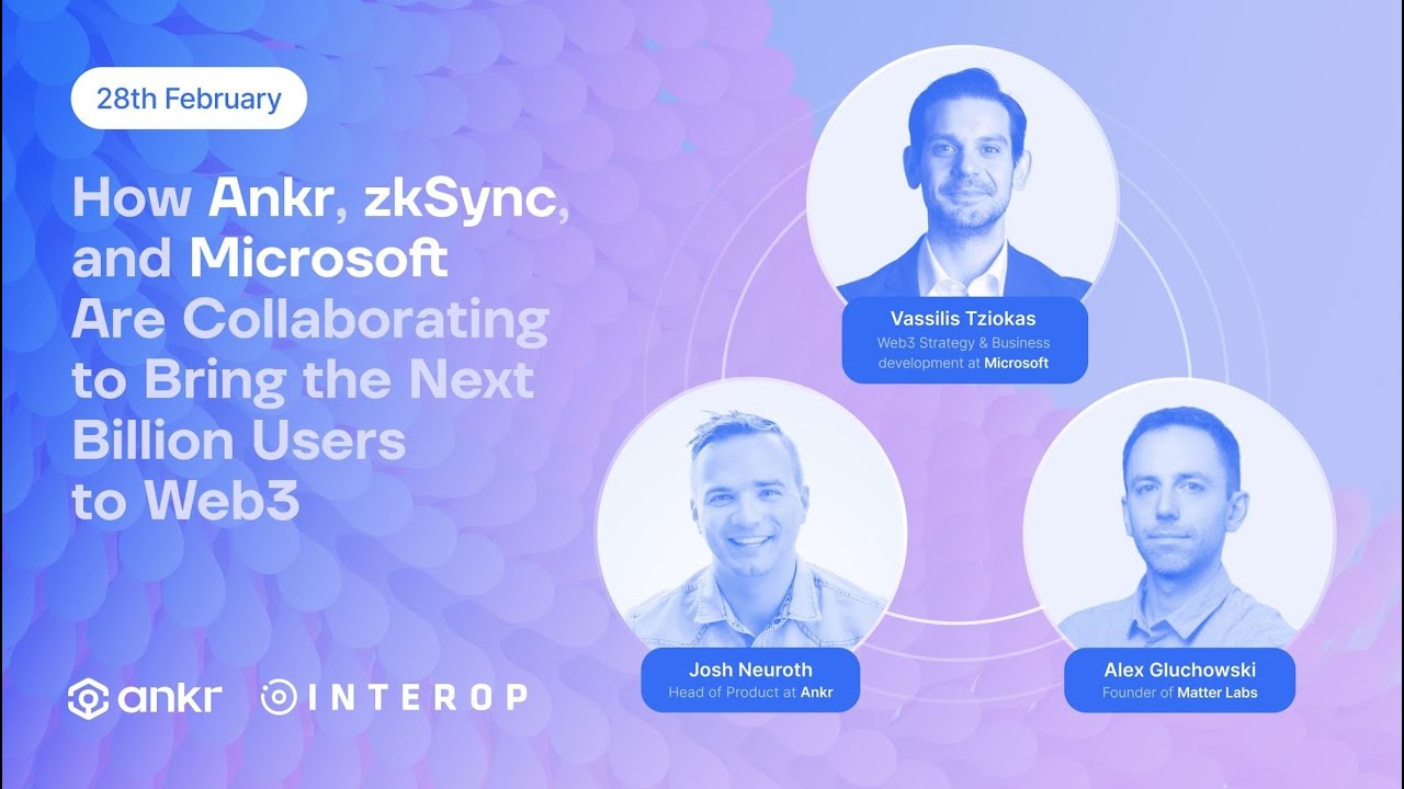 How Ankr, zkSync, and Microsoft Are Collaborating to Bring the Next ...