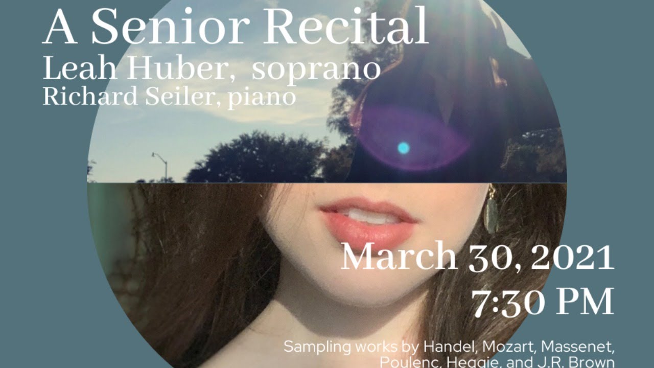 Leah Huber Senior Recital - YouTube