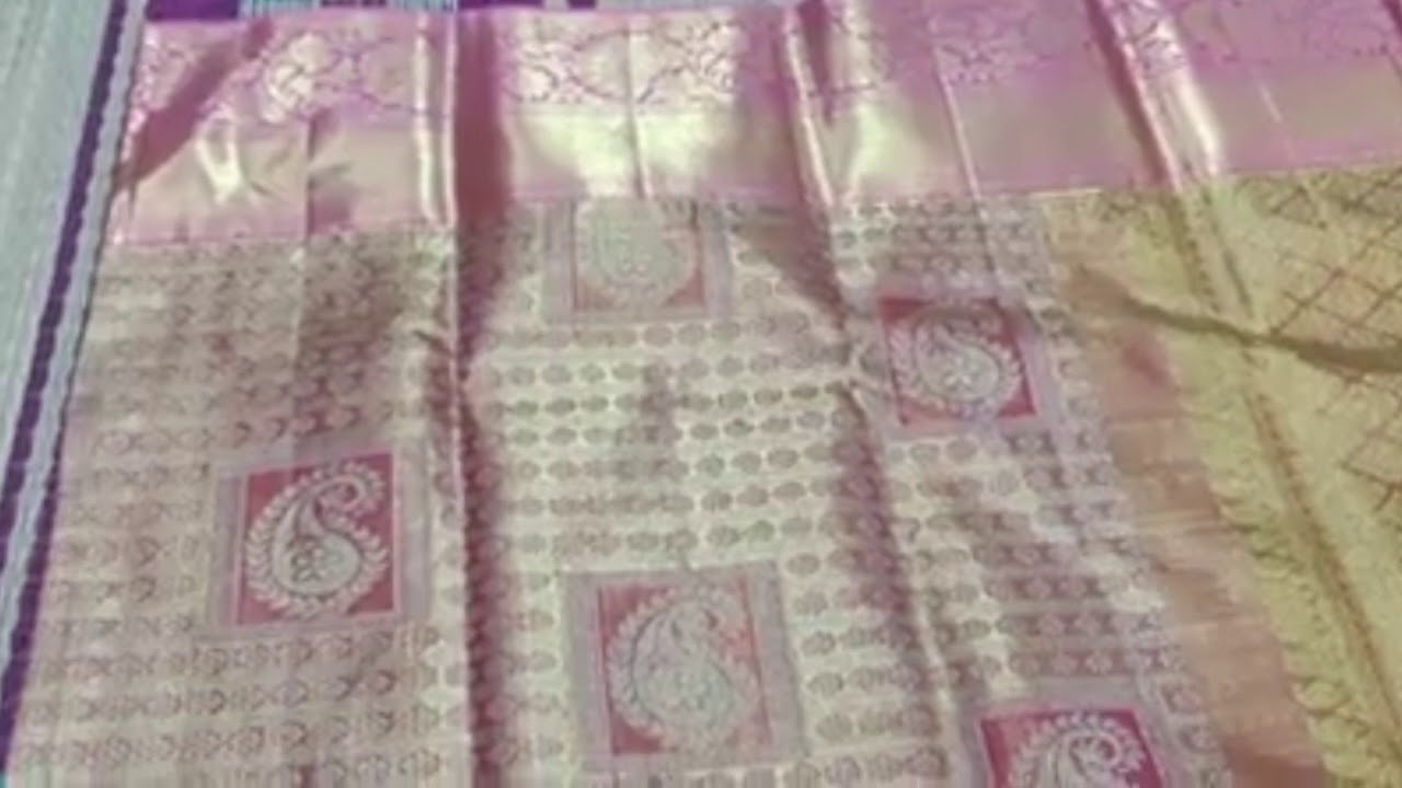 BEAUTIFUL GOLD COLOR PATTU SAREES COLLECTION || WEDDING SAREE IDEAS ...